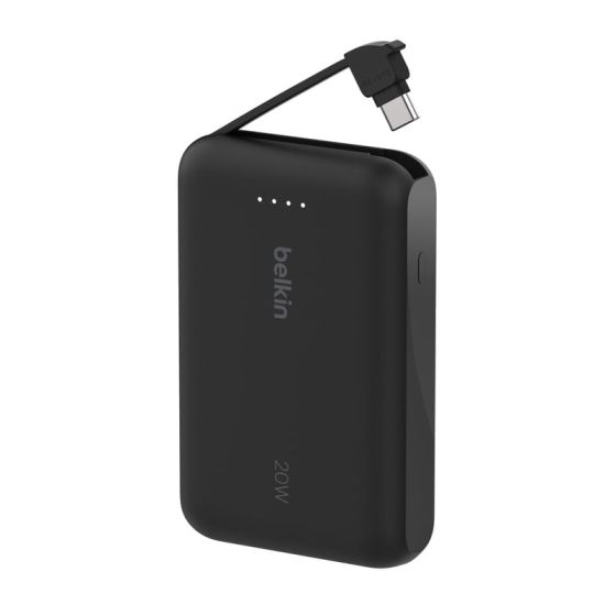 [3C CCC認證] Belkin - BoostCharge Power Bank 10K With Integrated Cable ...