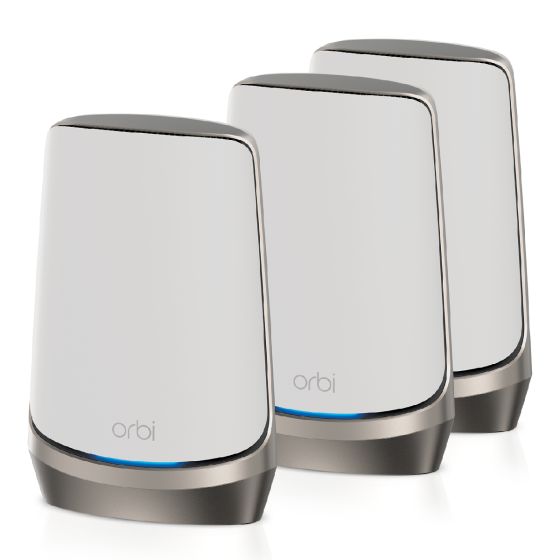 Netgear - Orbi Quad-Band Mesh WiFi 6E System | The Club – Shopping