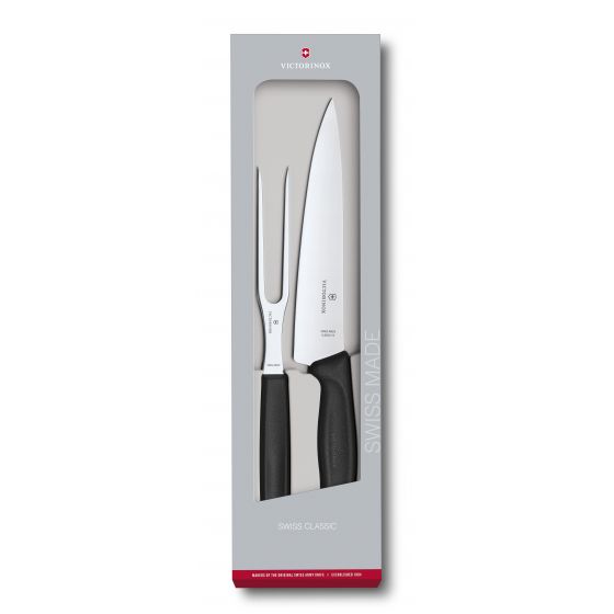 Victorinox Swiss Classic 切肉刀套裝，2 件裝 (6.7133.2G)|The Club – Rewards