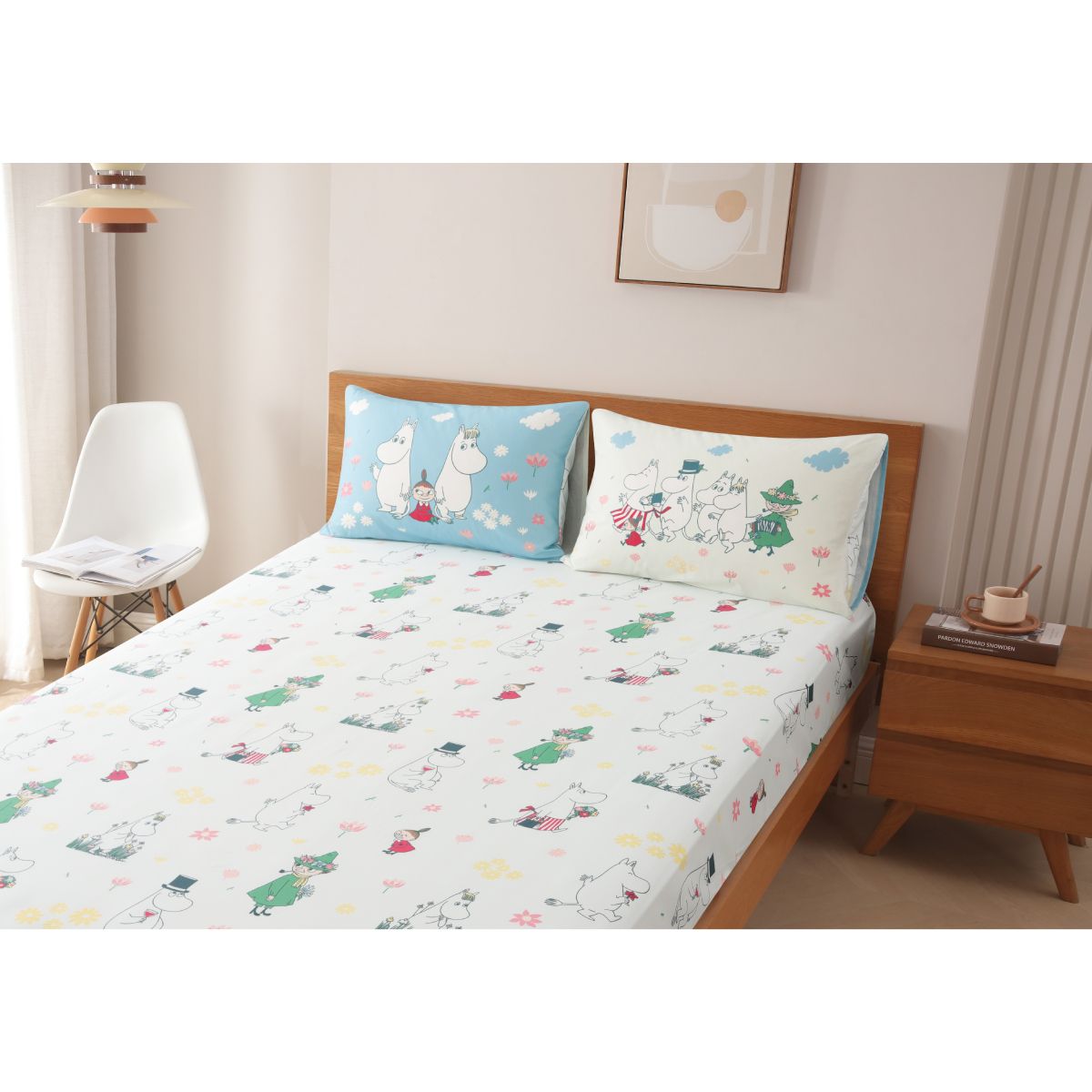 CASABLANCA - 卡撒天嬌 姆明一族卡通純棉印花系列床上用品 (MM030)(多款尺寸) | The Club – Rewards